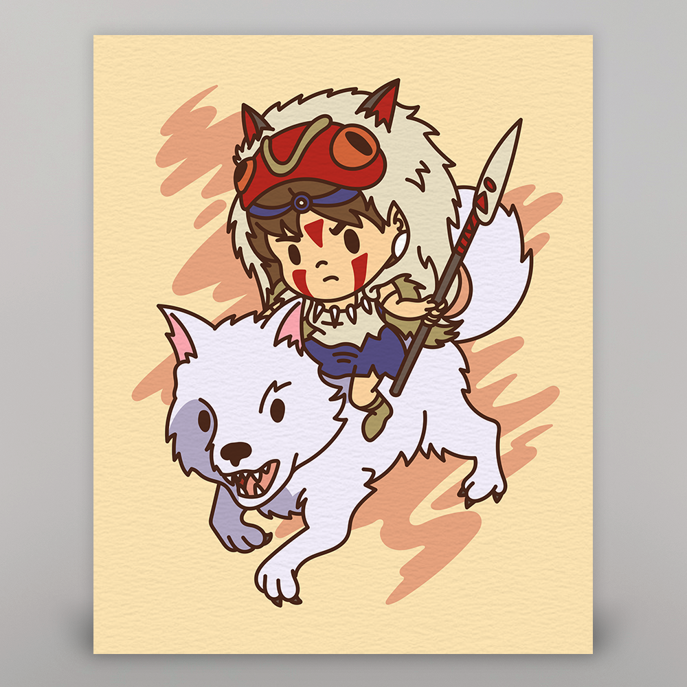 Primal Princess Art Print Jc Lovely 4243