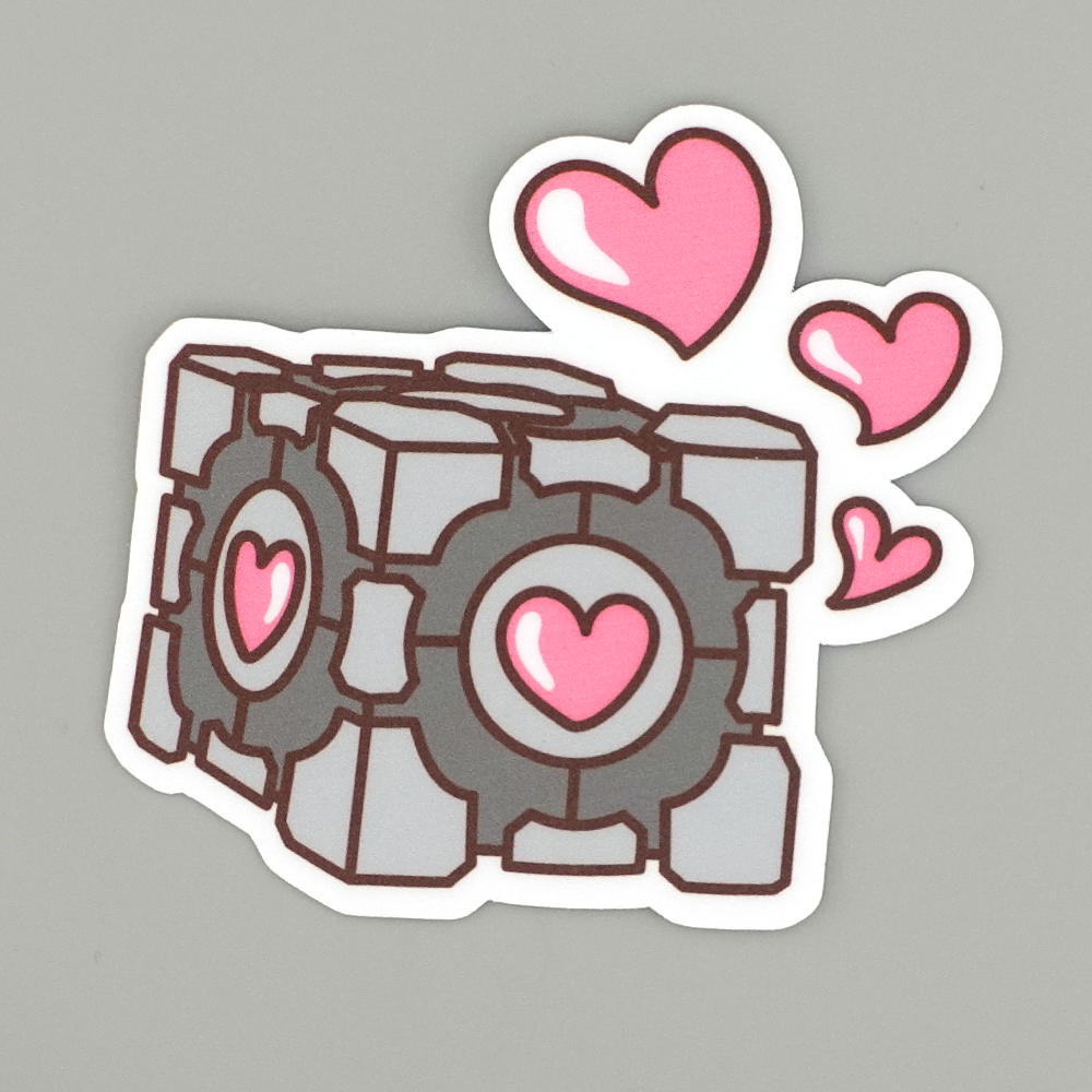 Cubical Comrade, vinyl sticker – JC Lovely